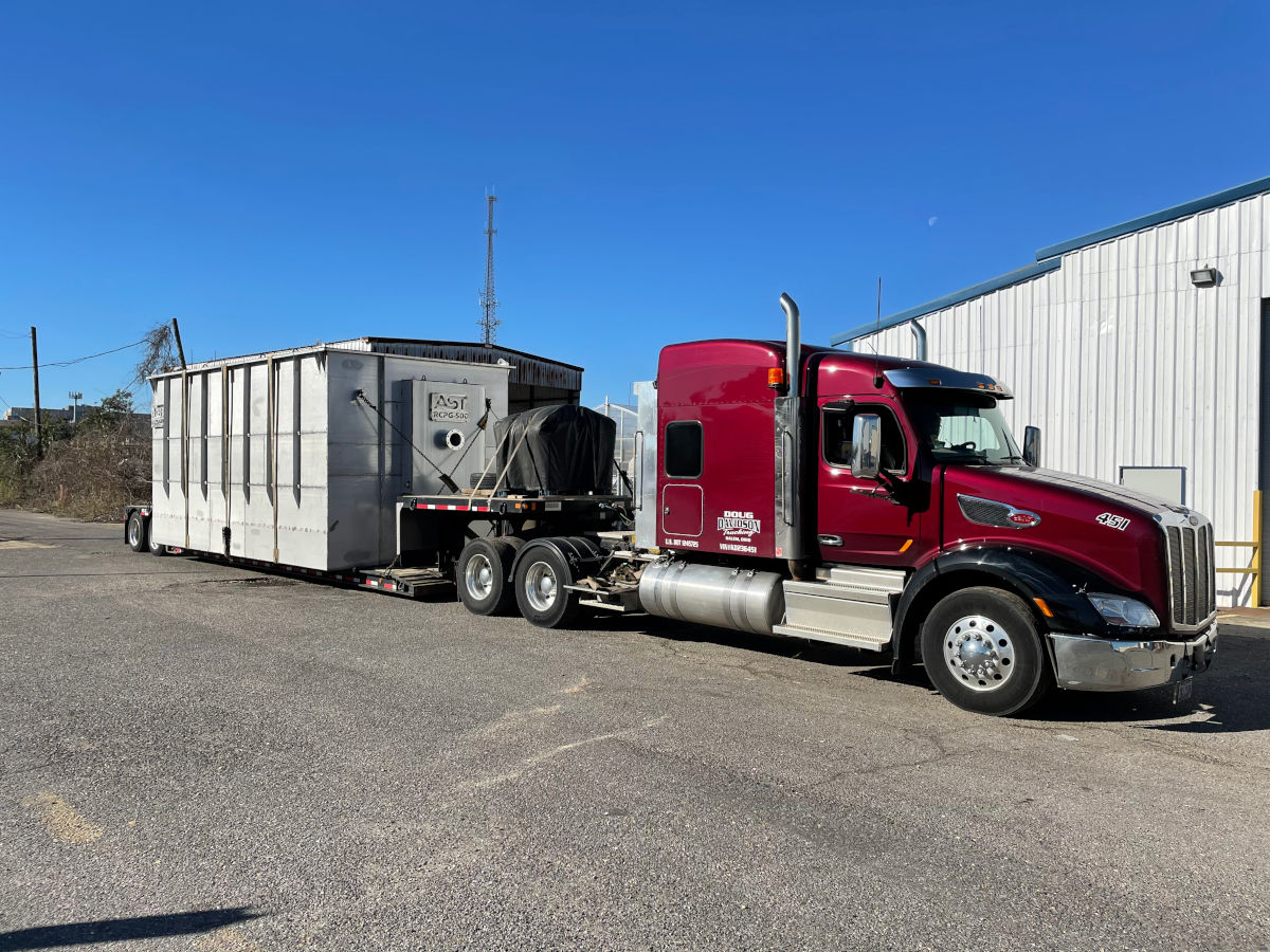Recirculating Wastewater Filtration, Biofilter, Sewage Treatment Plant