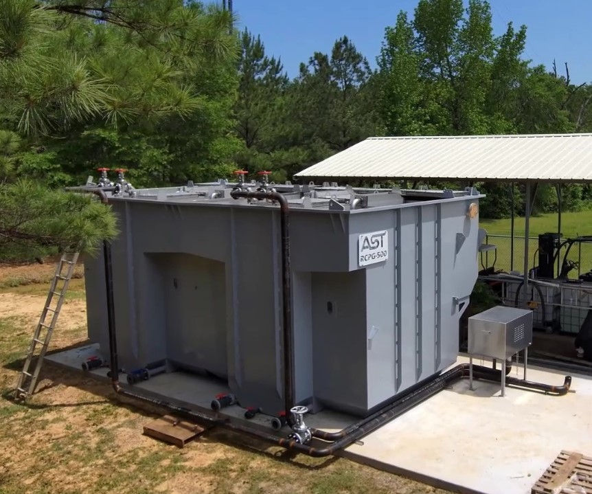 Recirculating Wastewater Filtration, Biofilter, Sewage Treatment Plant