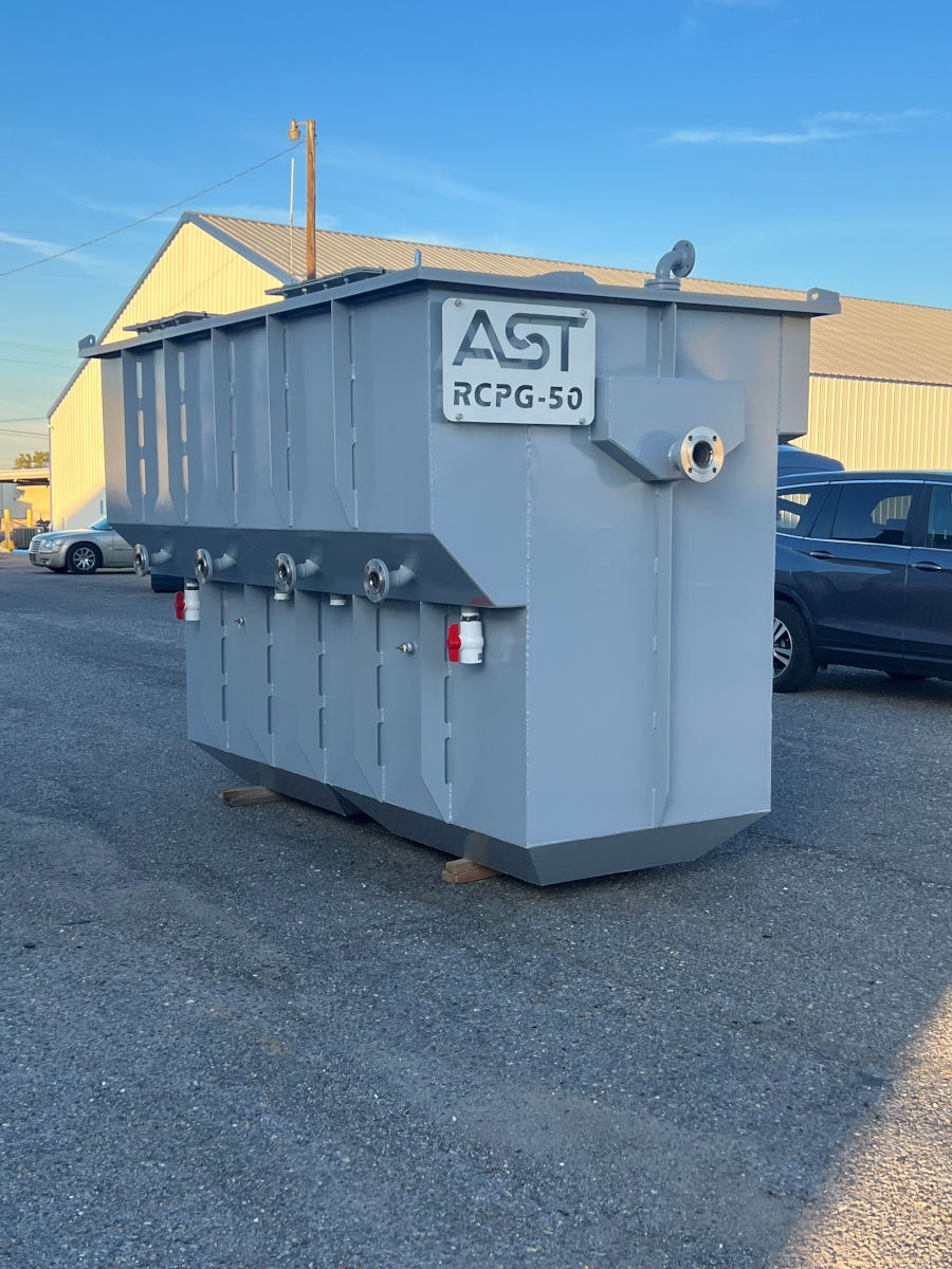 Recirculating Wastewater Filtration, Biofilter, Sewage Treatment Plant