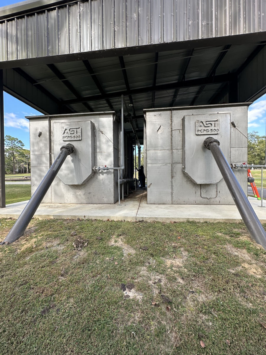 Recirculating Wastewater Filtration, Biofilter, Sewage Treatment Plant